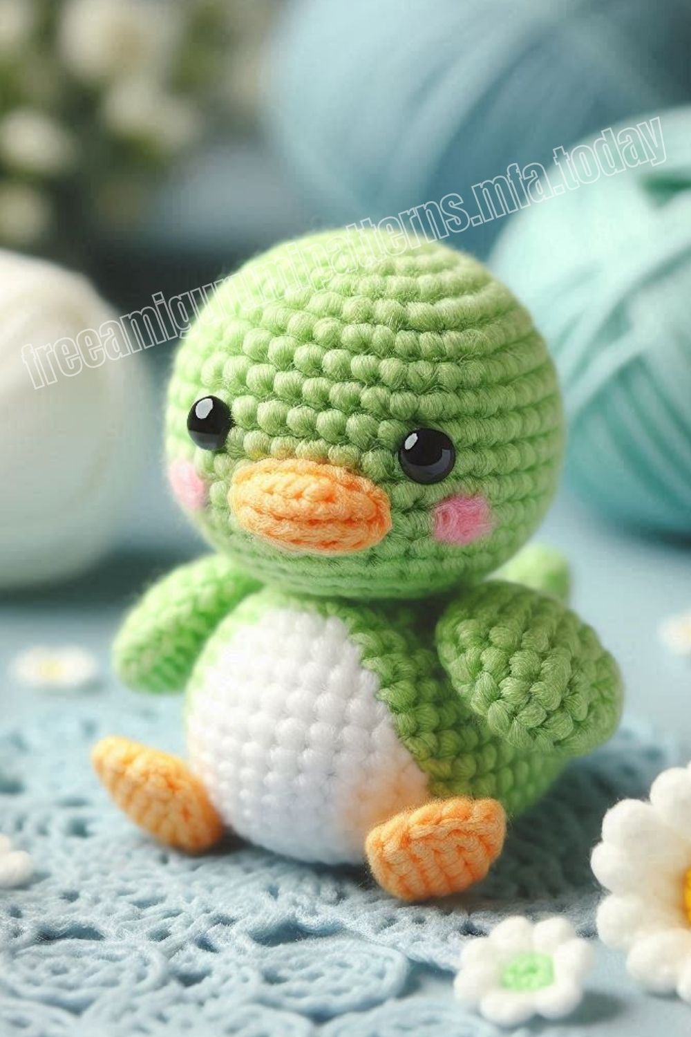 Amigurumi Crochet Psyduck Free Pattern-1 – Free Amigurumi Patterns
