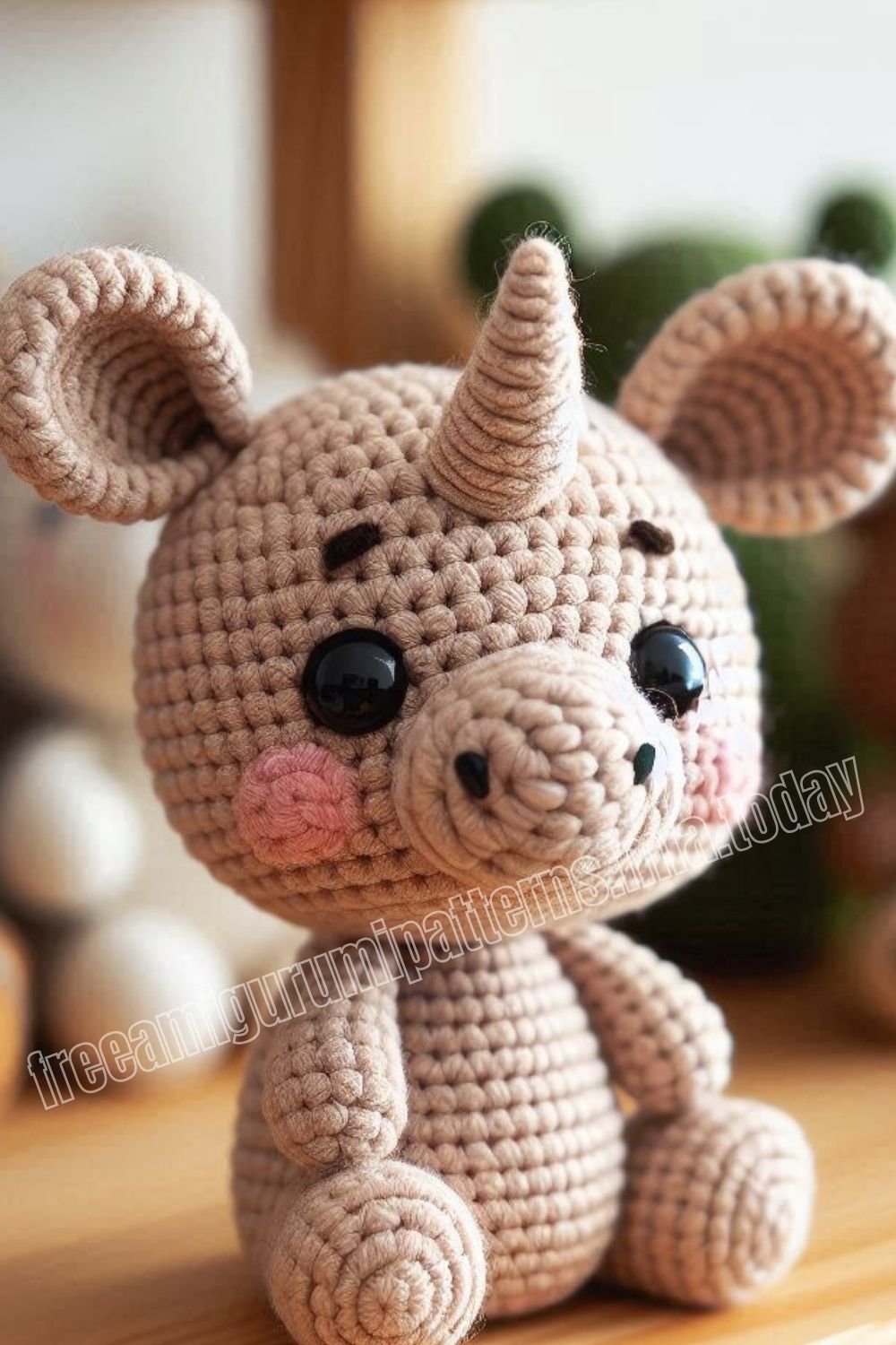 Amigurumi Crochet Rhino Free Pattern-1 – Free Amigurumi Patterns