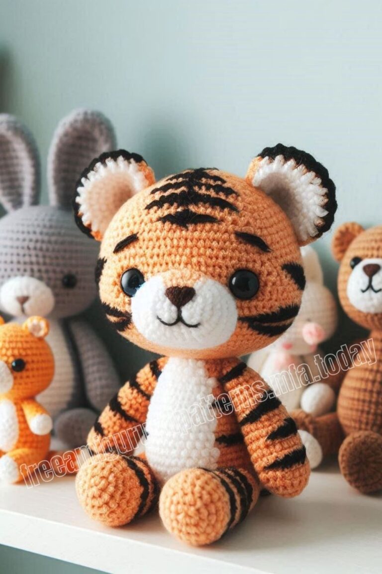 Amigurumi Crochet Tiger Free Pattern-2 – Free Amigurumi Patterns