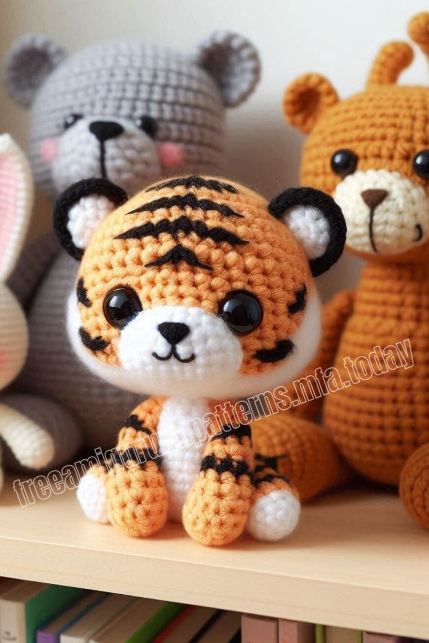 Amigurumi Crochet Tiger Free Pattern-2 – Free Amigurumi Patterns