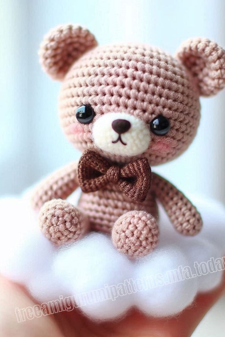 Amigurumi Mini Bear Free Pattern-1 – Free Amigurumi Patterns