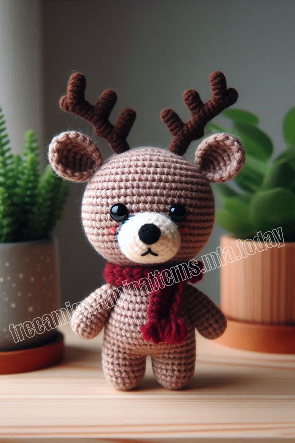 Amigurumi Plush Elk Free Pattern-1 – Free Amigurumi Patterns