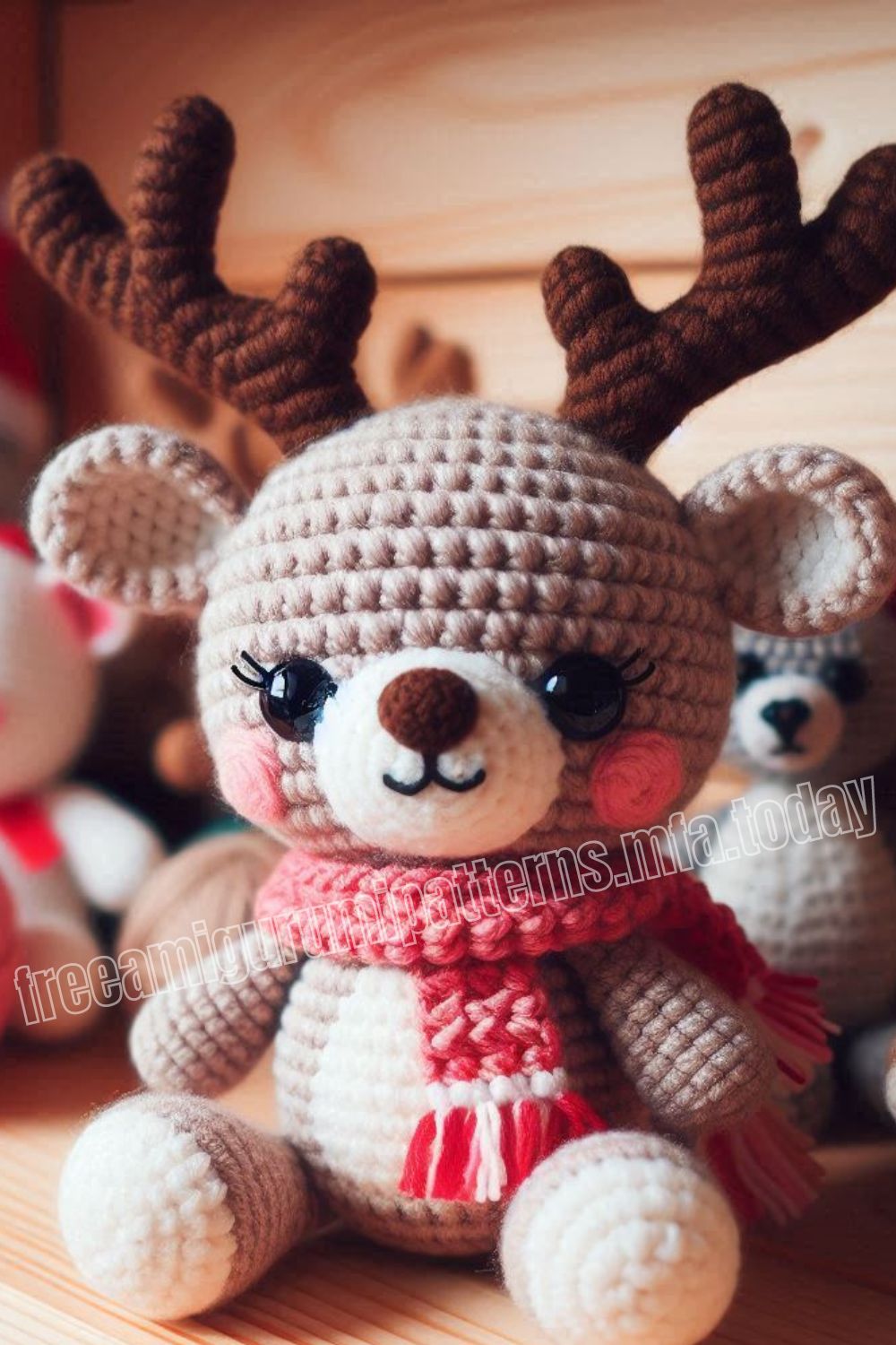 Amigurumi Plush Elk Free Pattern-1 – Free Amigurumi Patterns