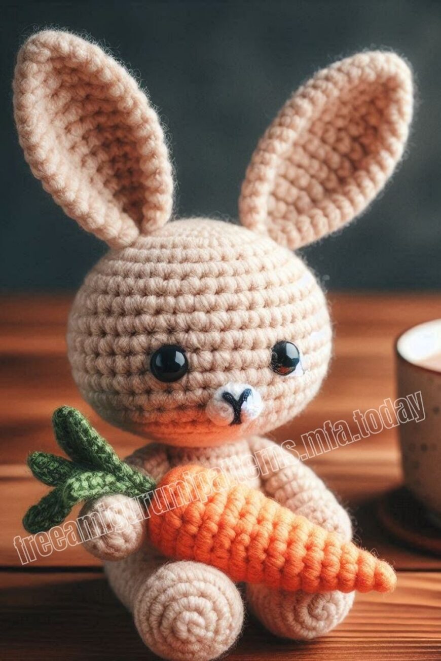Amigurumi Rainbow Stripes Bunny Free Pattern-1 – Free Amigurumi Patterns