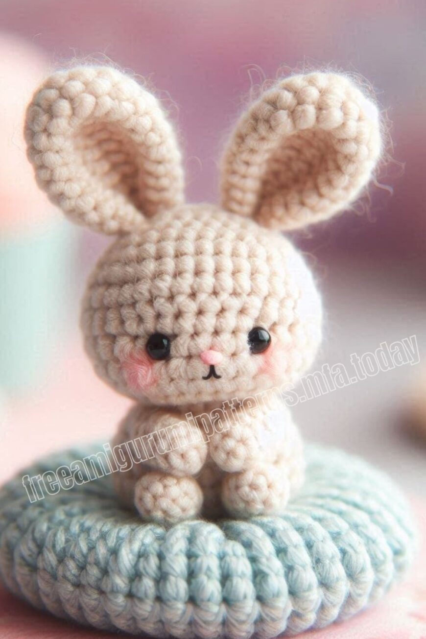 Amigurumi Rainbow Stripes Bunny Free Pattern-1 – Free Amigurumi Patterns