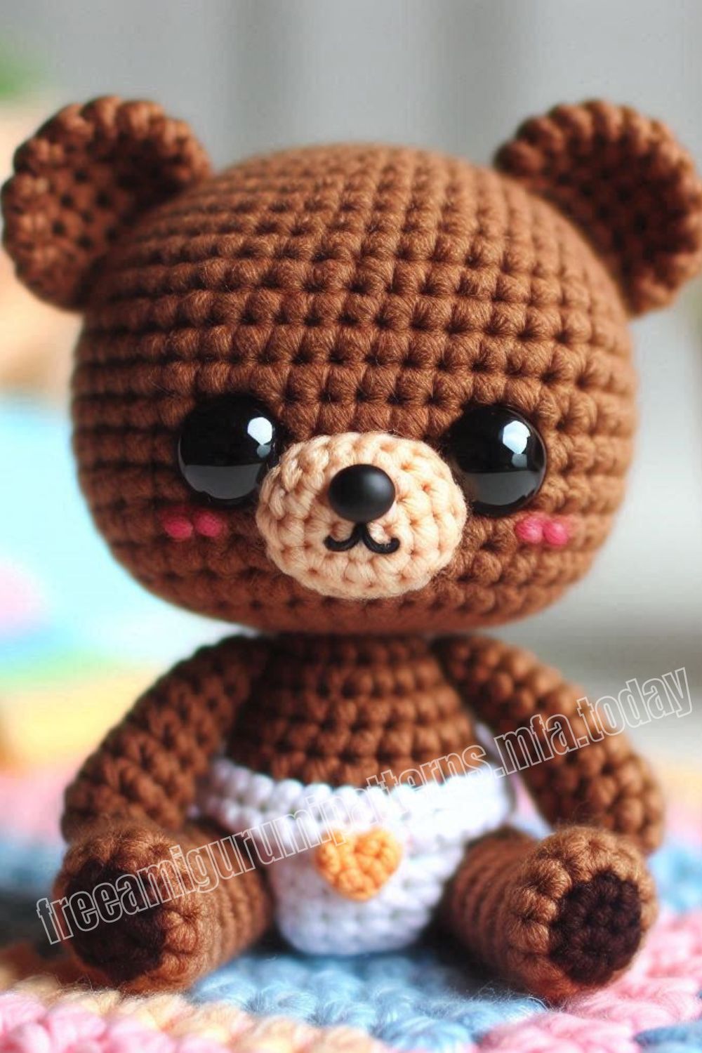 Amigurumi Soft Bear Free Pattern-1 – Free Amigurumi Patterns