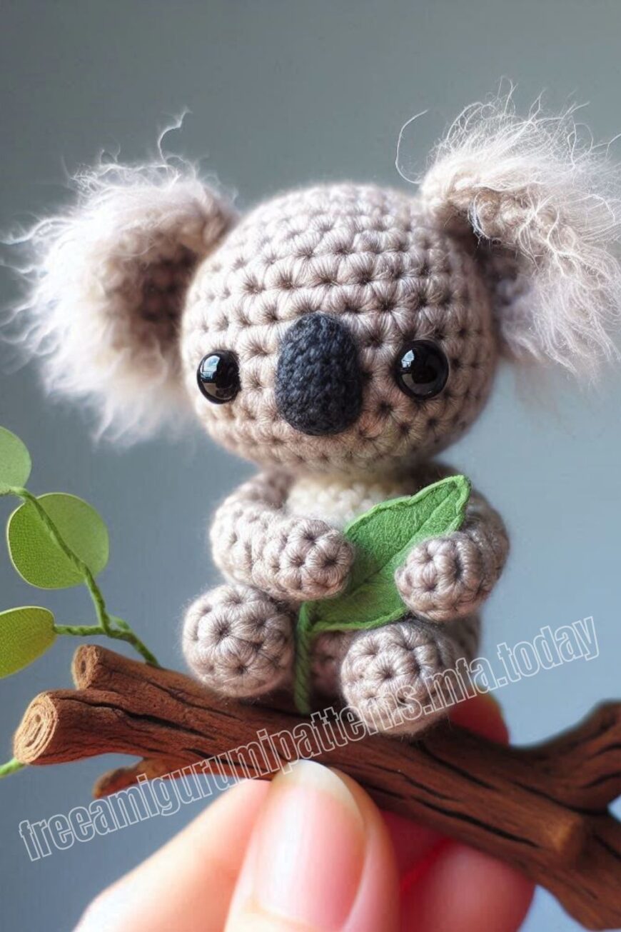 Amigurumi Crochet Koala Free Pattern-1 – Free Amigurumi Patterns