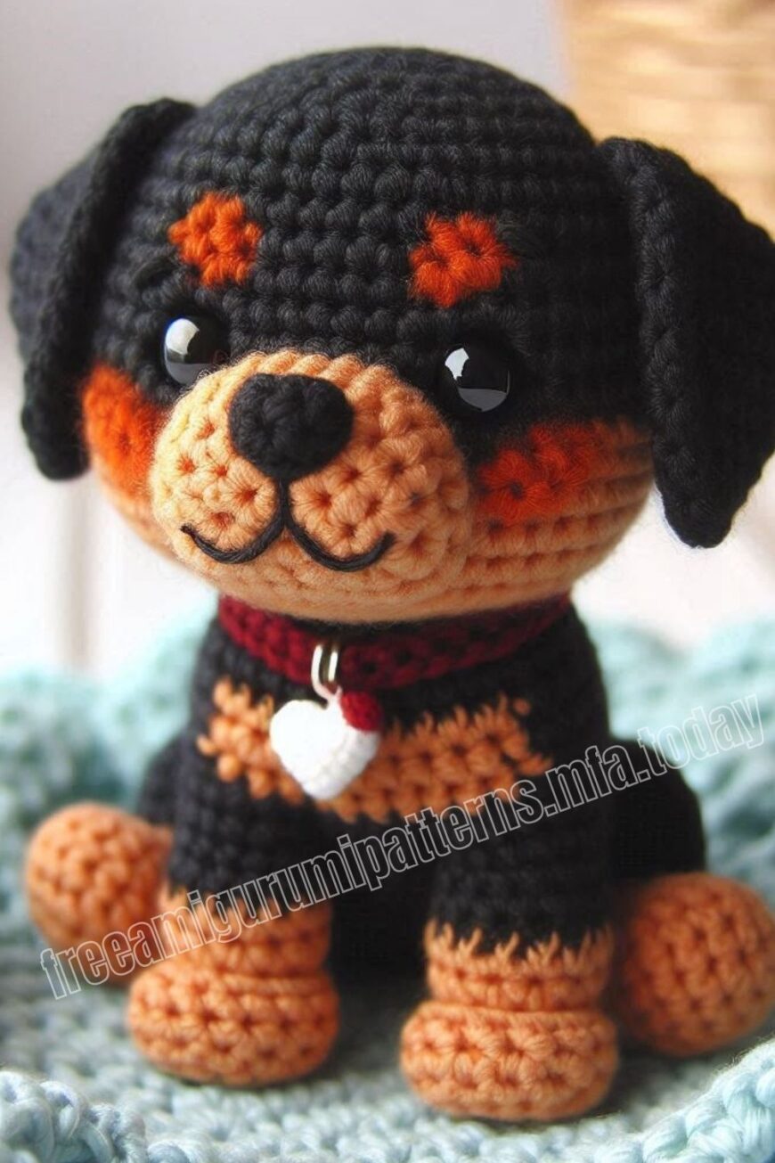 Amigurumi Dog Toshka Free Pattern-1 – Free Amigurumi Patterns