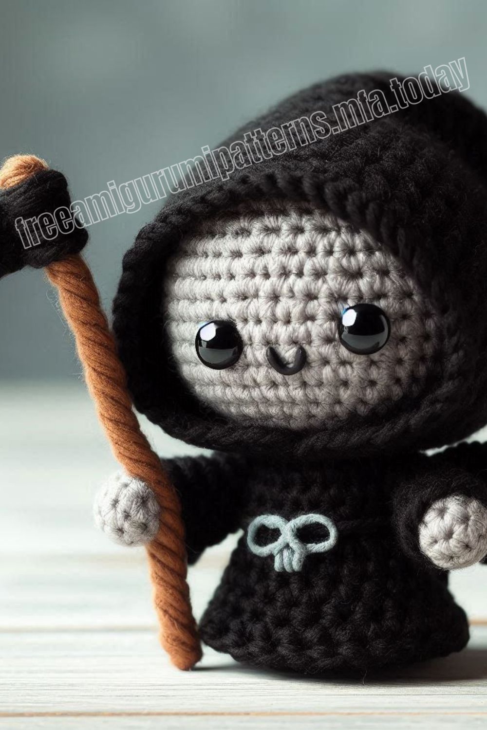 Amigurumi Grim Reaper Doll for Halloween Free Pattern-1 – Free ...