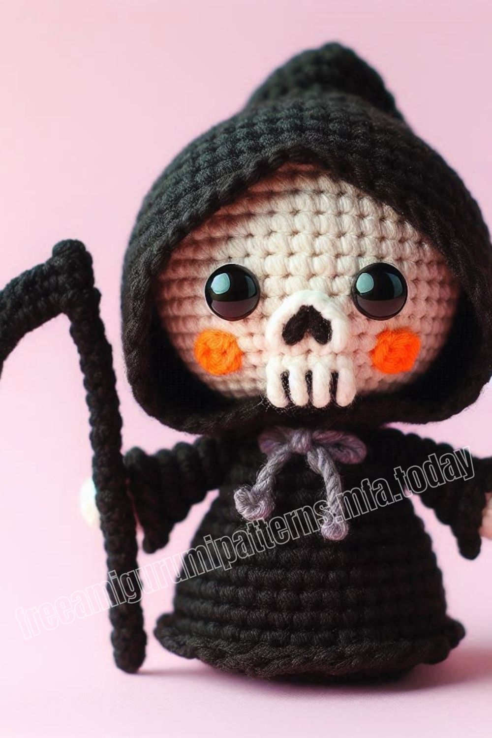 Amigurumi Grim Reaper Doll for Halloween Free Pattern-1 – Free ...