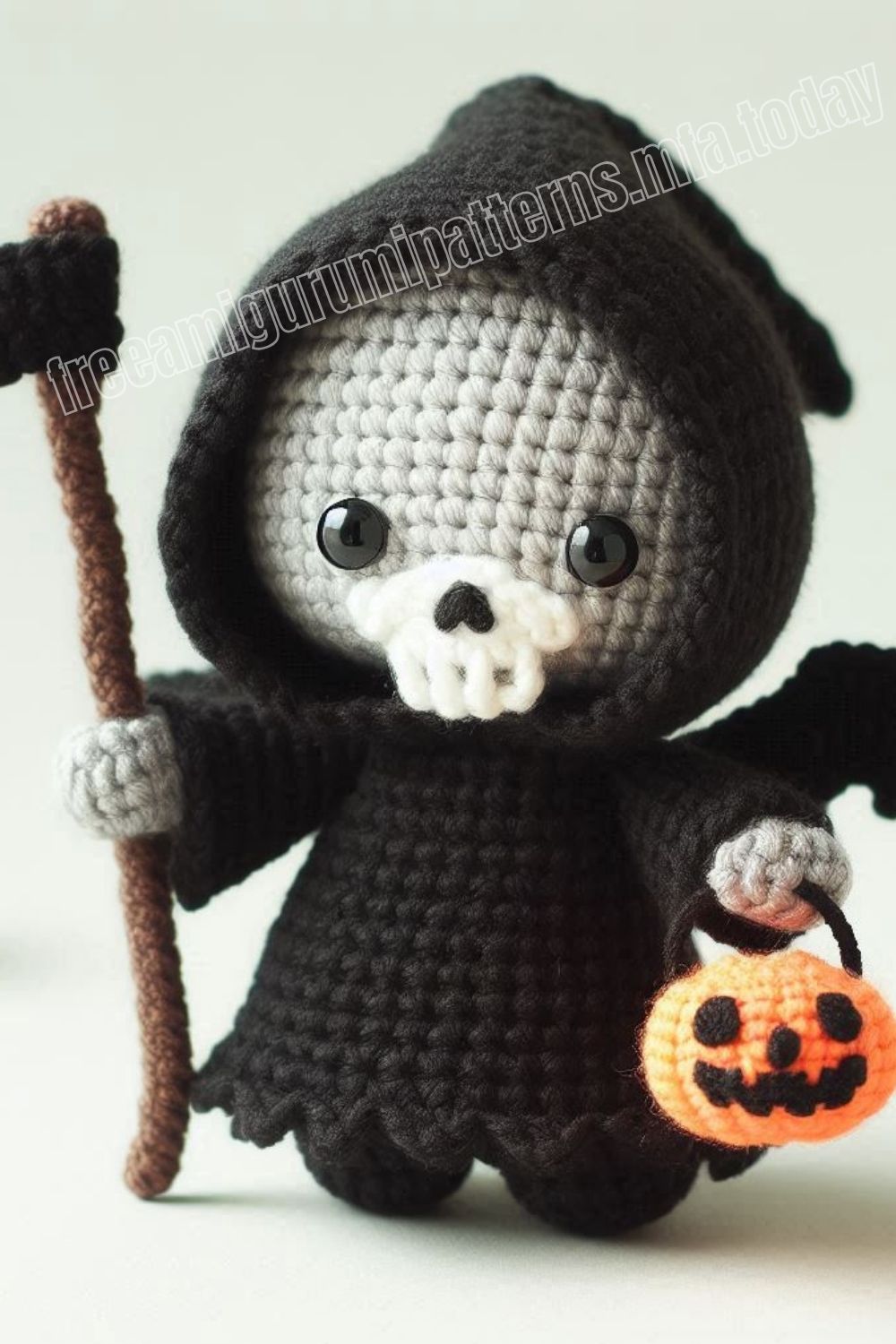 Amigurumi Grim Reaper Doll for Halloween Free Pattern-1 – Free ...