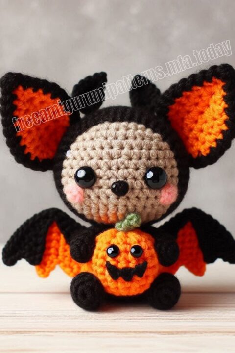 Amigurumi Halloween Bat Free Pattern-1 – Free Amigurumi Patterns