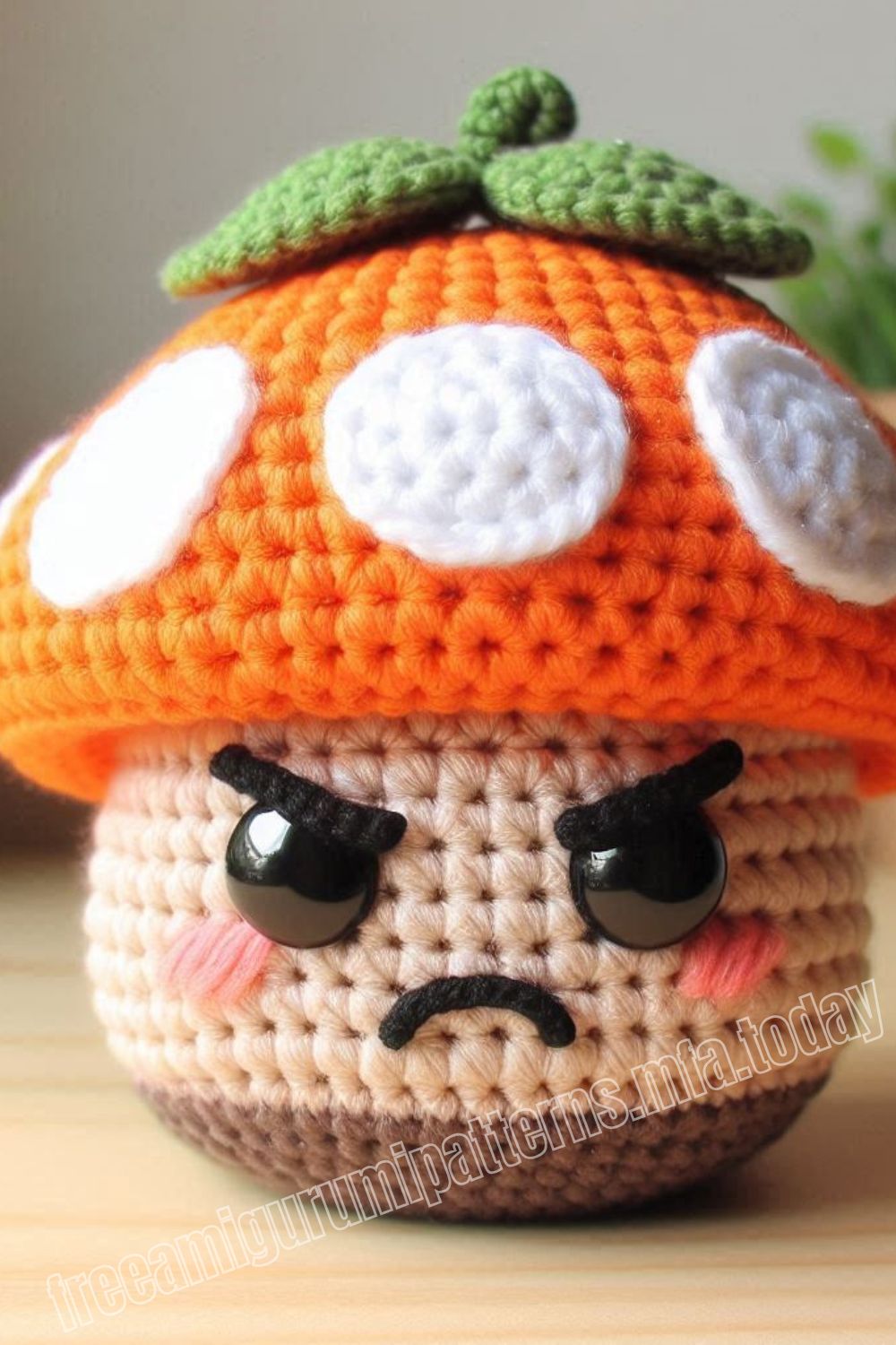 Amigurumi Halloween Fly Agaric Mushroom Free Pattern-1 – Free Amigurumi ...
