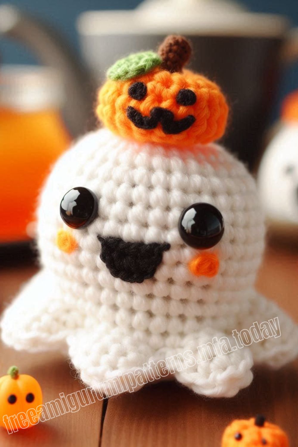 Amigurumi Halloween Ghost Free Pattern-1 – Free Amigurumi Patterns