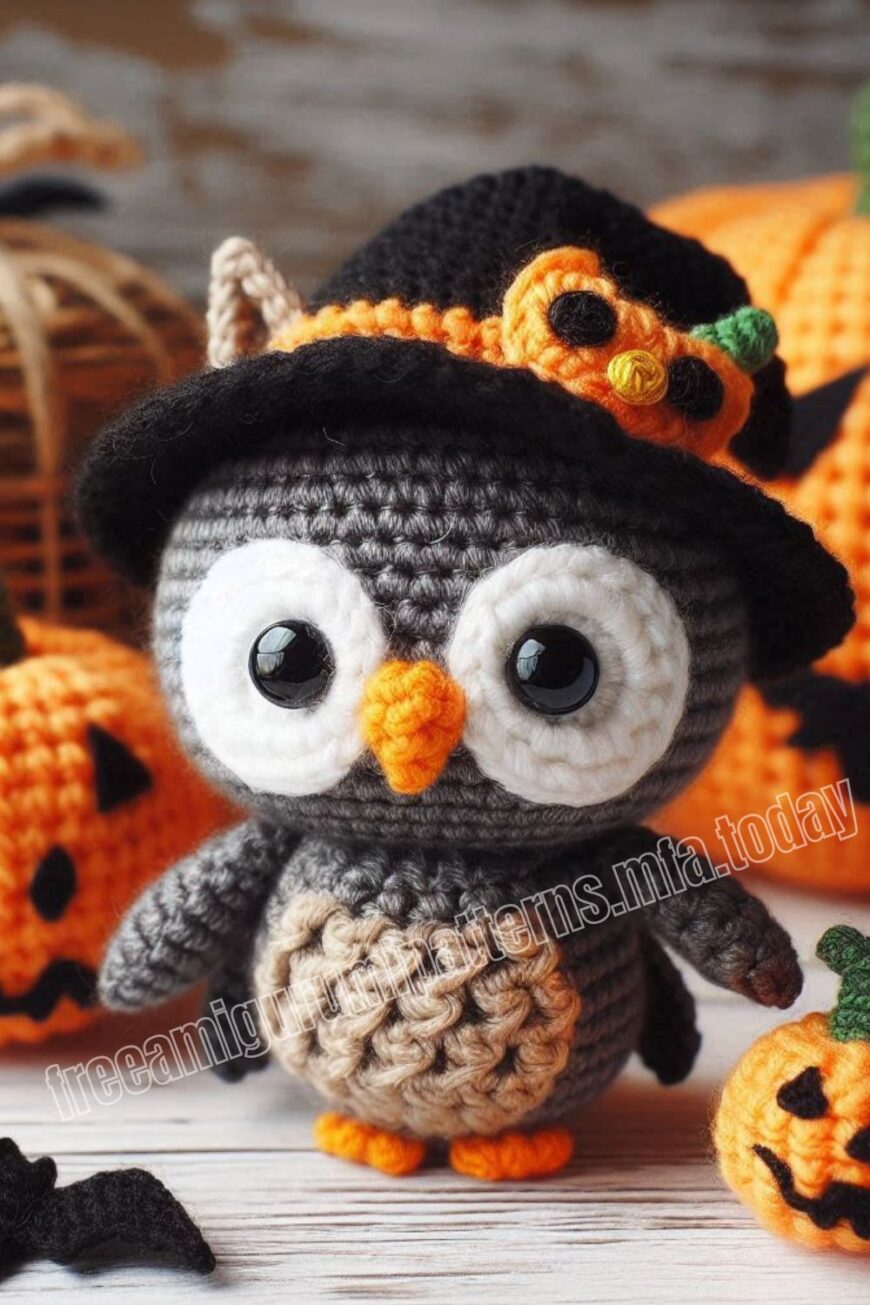 Amigurumi Halloween Owl Free Pattern-1 – Free Amigurumi Patterns