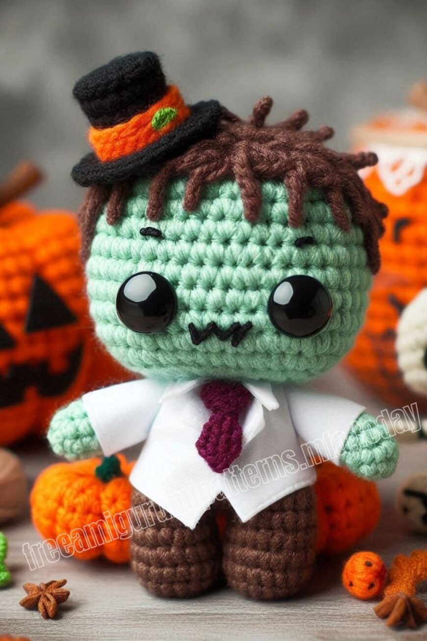 Amigurumi Halloween Zombie Free Pattern-1 – Free Amigurumi Patterns