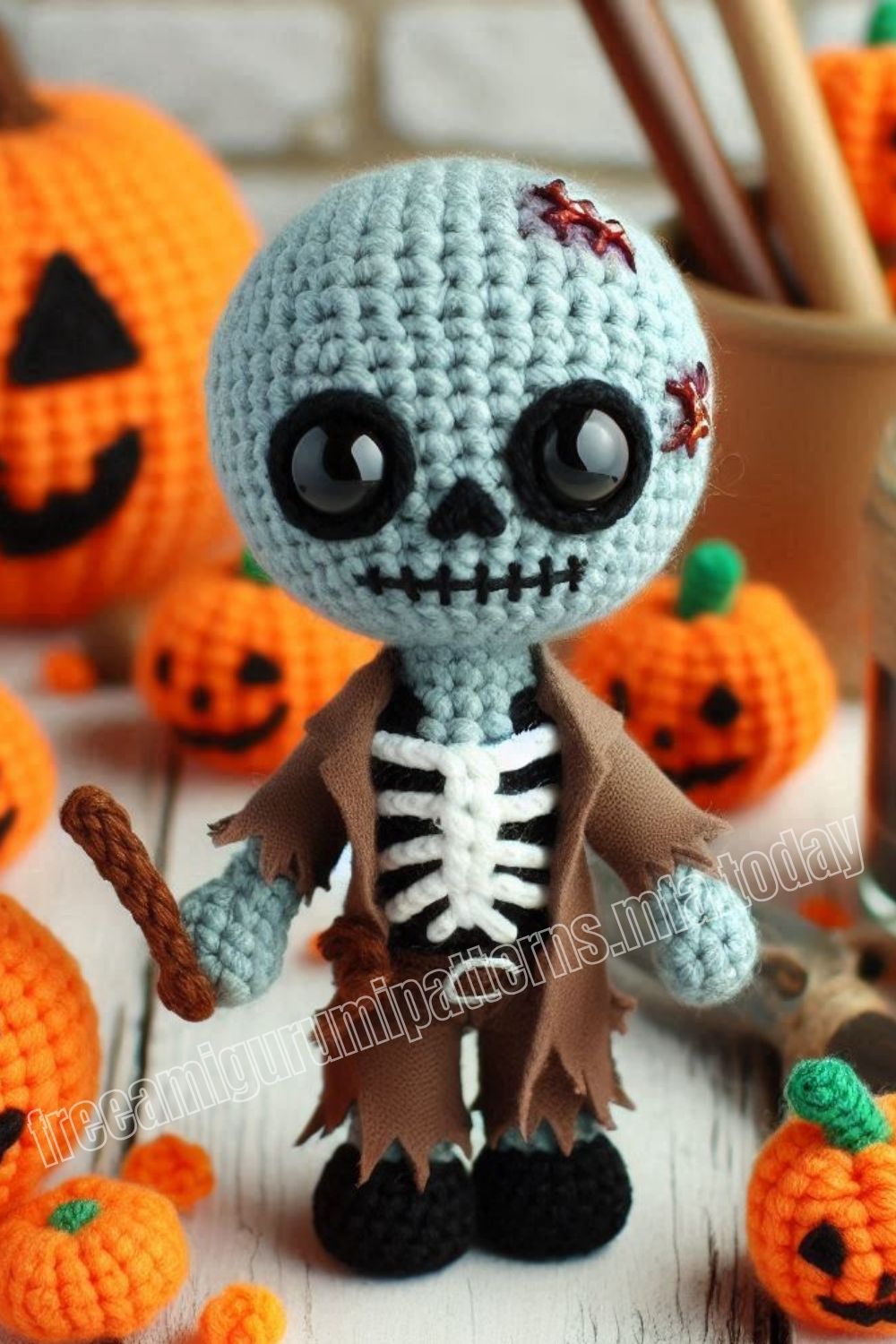 Amigurumi Halloween Zombie Free Pattern-1 – Free Amigurumi Patterns