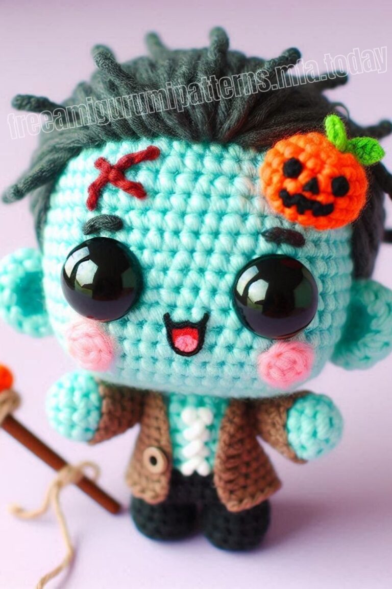 Amigurumi Halloween Zombie Free Pattern-1 – Free Amigurumi Patterns