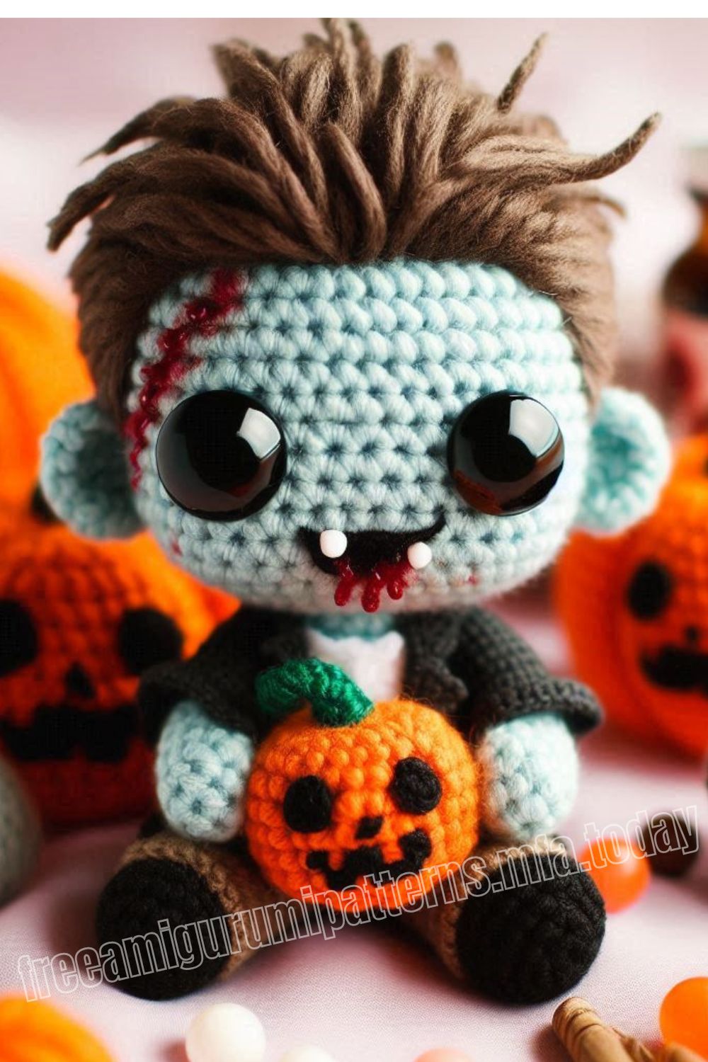 Amigurumi Halloween Zombie Free Pattern-1 – Free Amigurumi Patterns