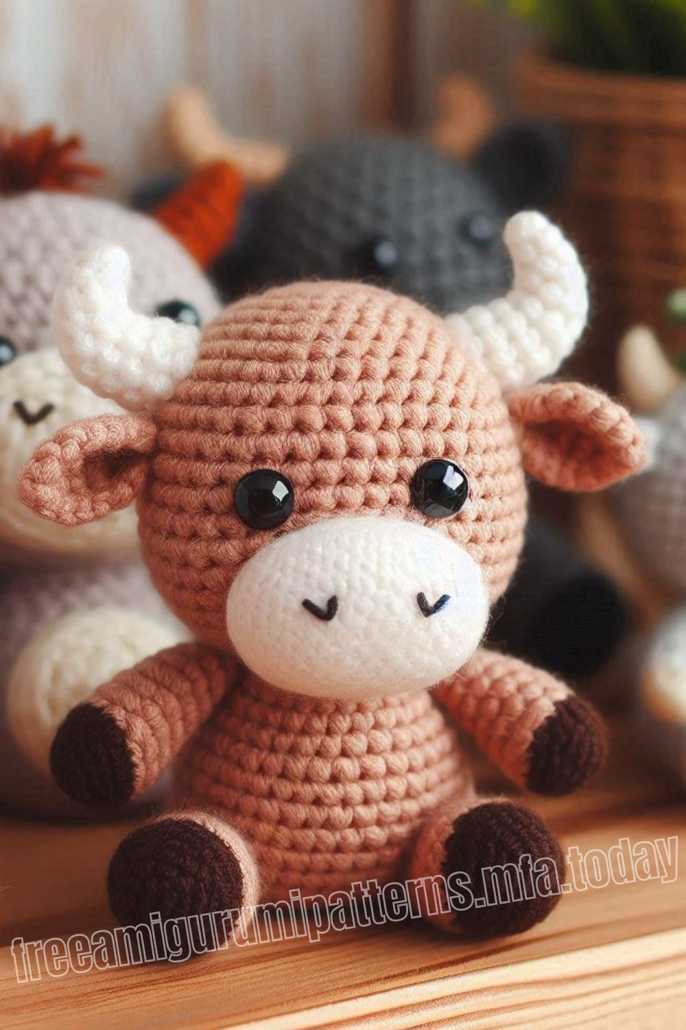 Amigurumi Crochet Bull Free Pattern-1 – Free Amigurumi Patterns