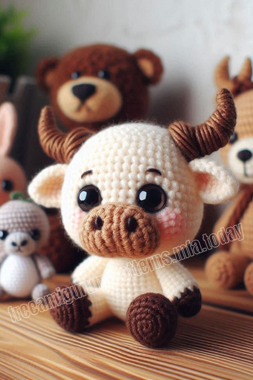 Amigurumi Crochet Bull Free Pattern-1 – Free Amigurumi Patterns