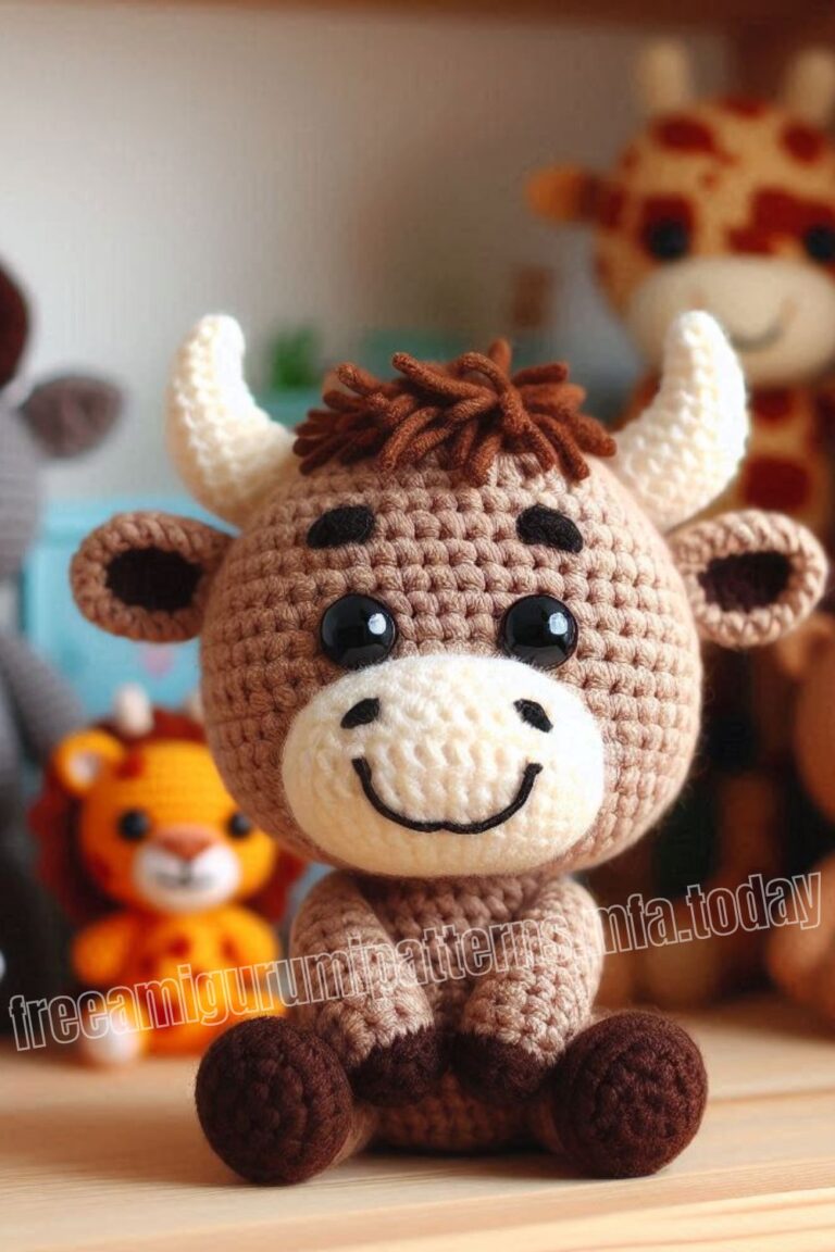 Amigurumi Crochet Bull Free Pattern-1 – Free Amigurumi Patterns