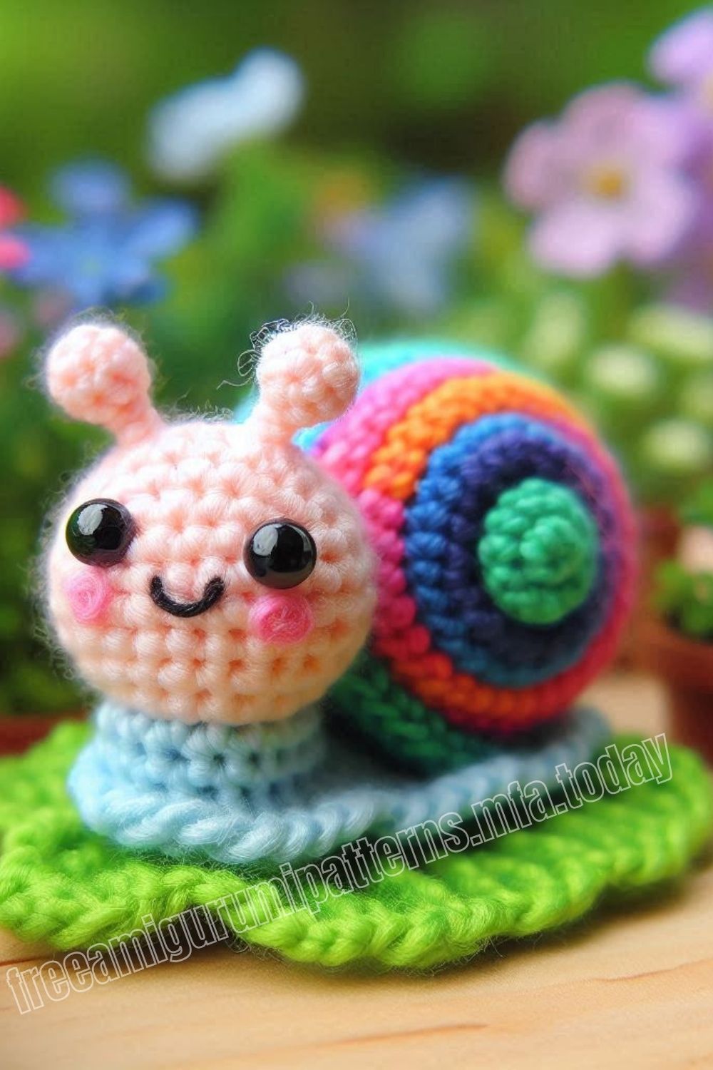 Amigurumi Cute Snail Free Pattern-1 – Free Amigurumi Patterns