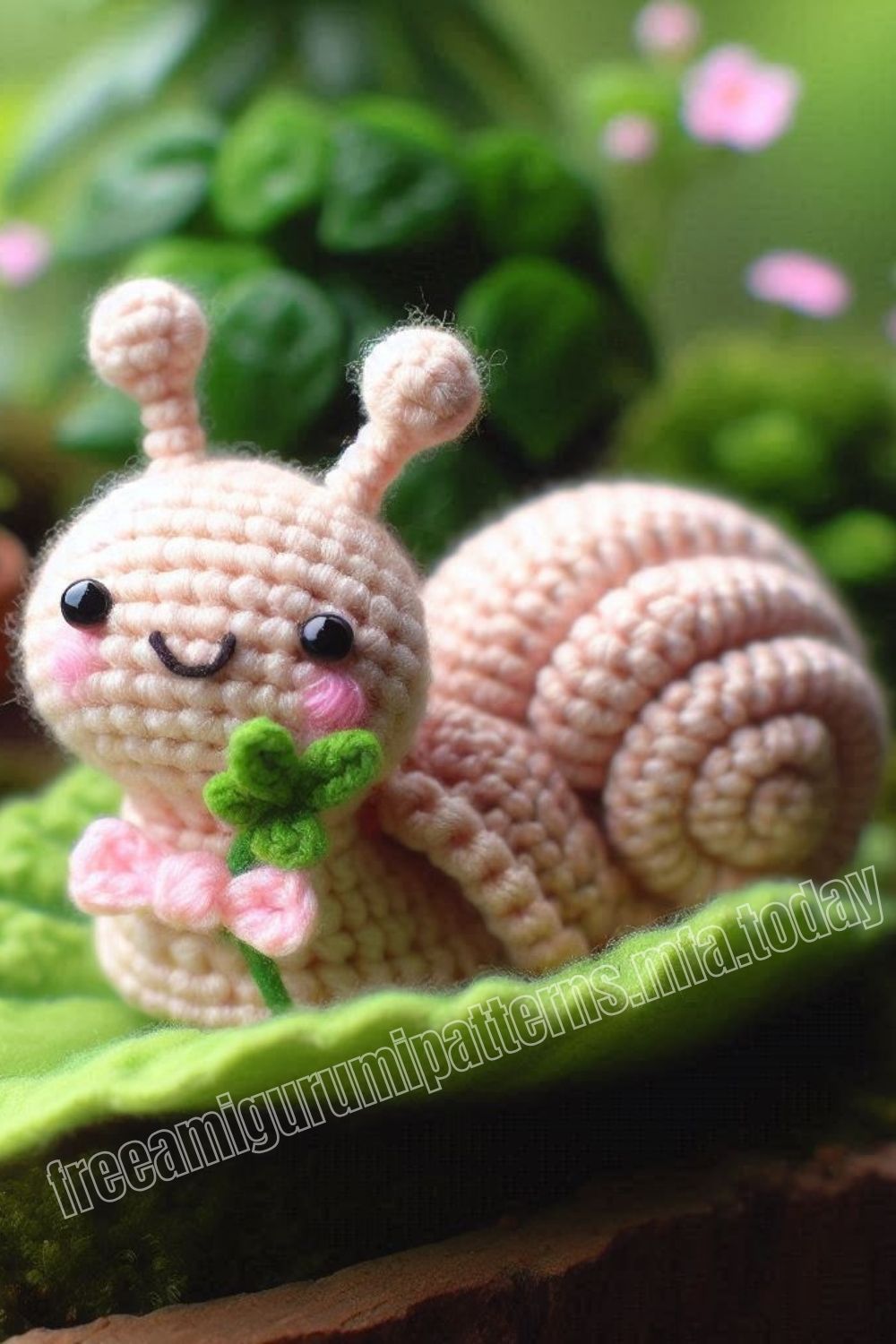Amigurumi Cute Snail Free Pattern-1 – Free Amigurumi Patterns