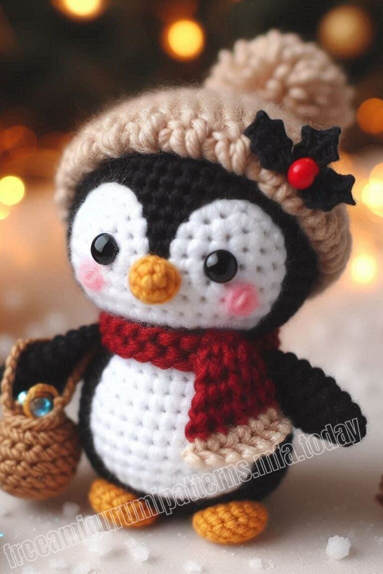 Amigurumi Pew the Penguin Free Pattern-1 – Free Amigurumi Patterns