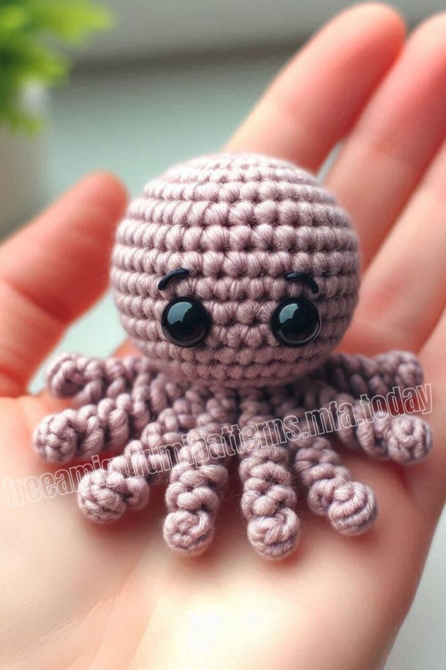 Amigurumi Plush Octopus Free Pattern-1 – Free Amigurumi Patterns