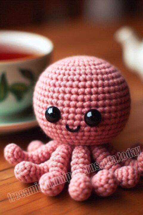 Amigurumi Plush Octopus Free Pattern-1 – Free Amigurumi Patterns