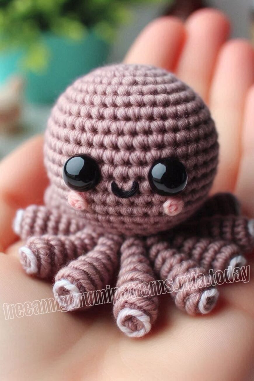 Amigurumi Plush Octopus Free Pattern-1 – Free Amigurumi Patterns