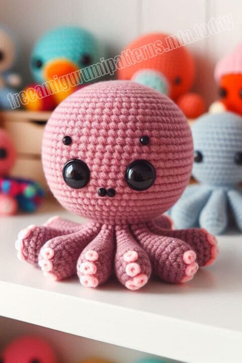 Amigurumi Plush Octopus Free Pattern-1 – Free Amigurumi Patterns