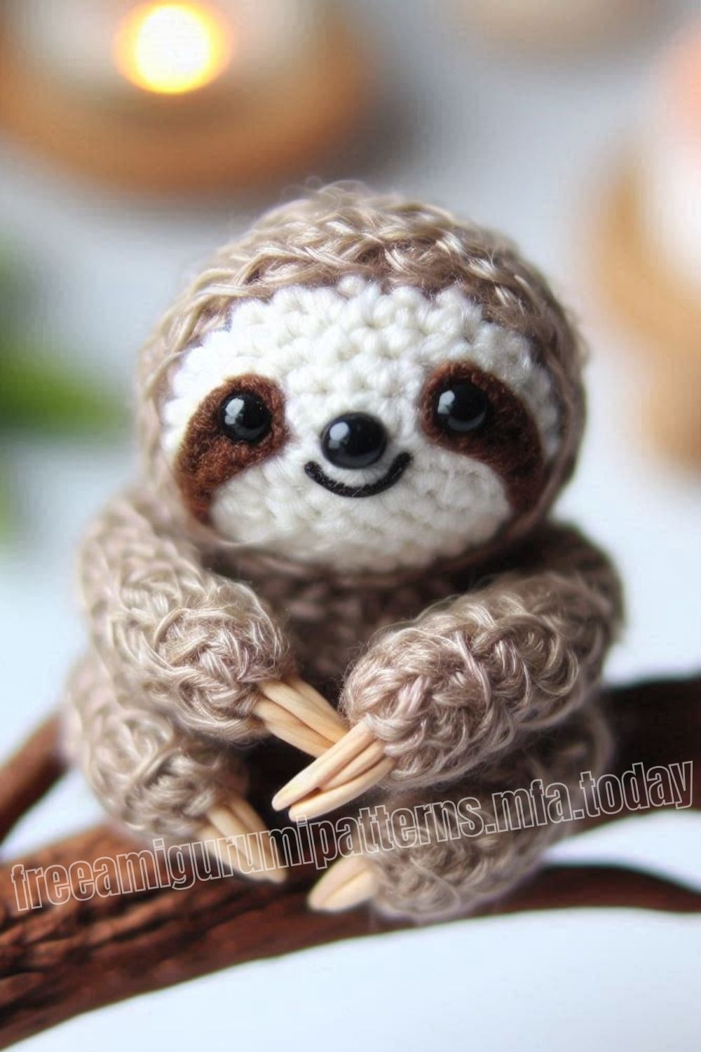 Amigurumi Plush Sloth Free Pattern-1 – Free Amigurumi Patterns