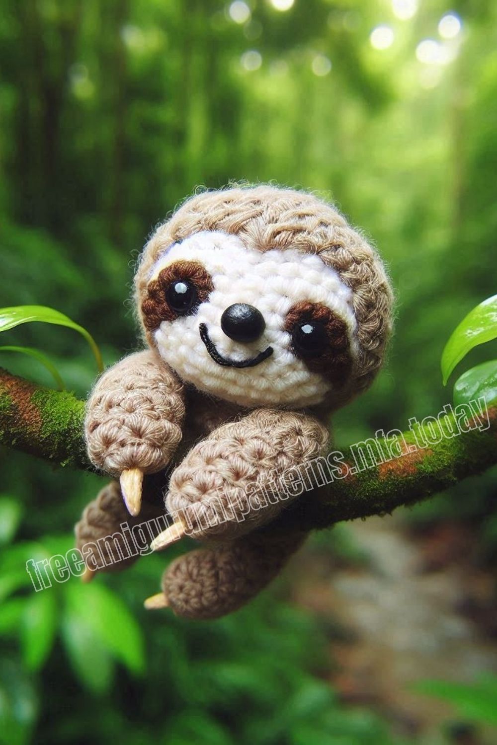 Amigurumi Plush Sloth Free Pattern-1 – Free Amigurumi Patterns