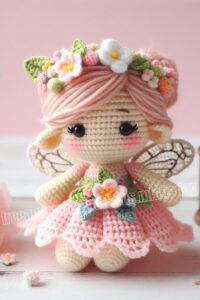 Amigurumi Spring Fairy Doll Free Pattern-1 – Free Amigurumi Patterns