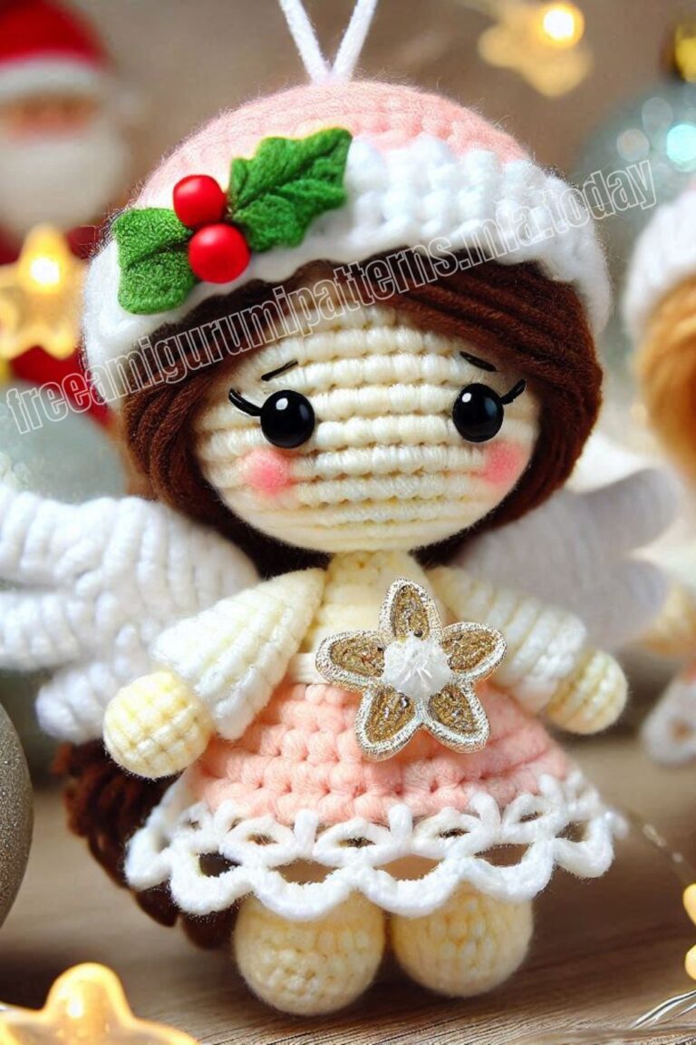 Amigurumi Christmas Angel Doll Free Pattern-1 – Free Amigurumi Patterns