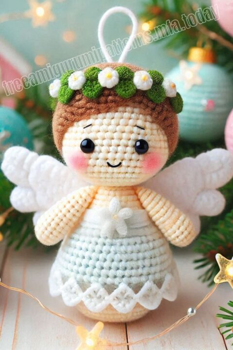 Amigurumi Christmas Angel Doll Free Pattern-1 – Free Amigurumi Patterns