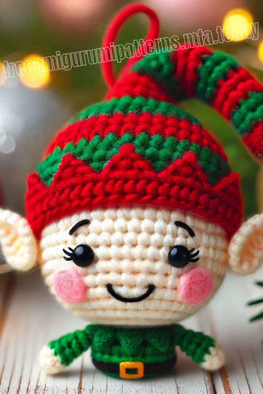 Amigurumi Christmas Crochet Elf Ornament Free Pattern-1 – Free ...