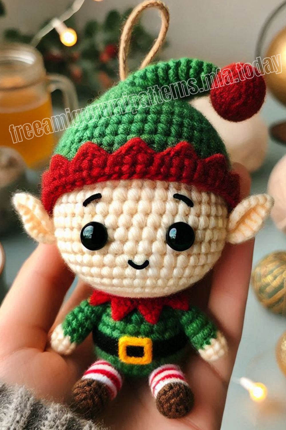 Amigurumi Christmas Crochet Elf Ornament Free Pattern-1 – Free ...