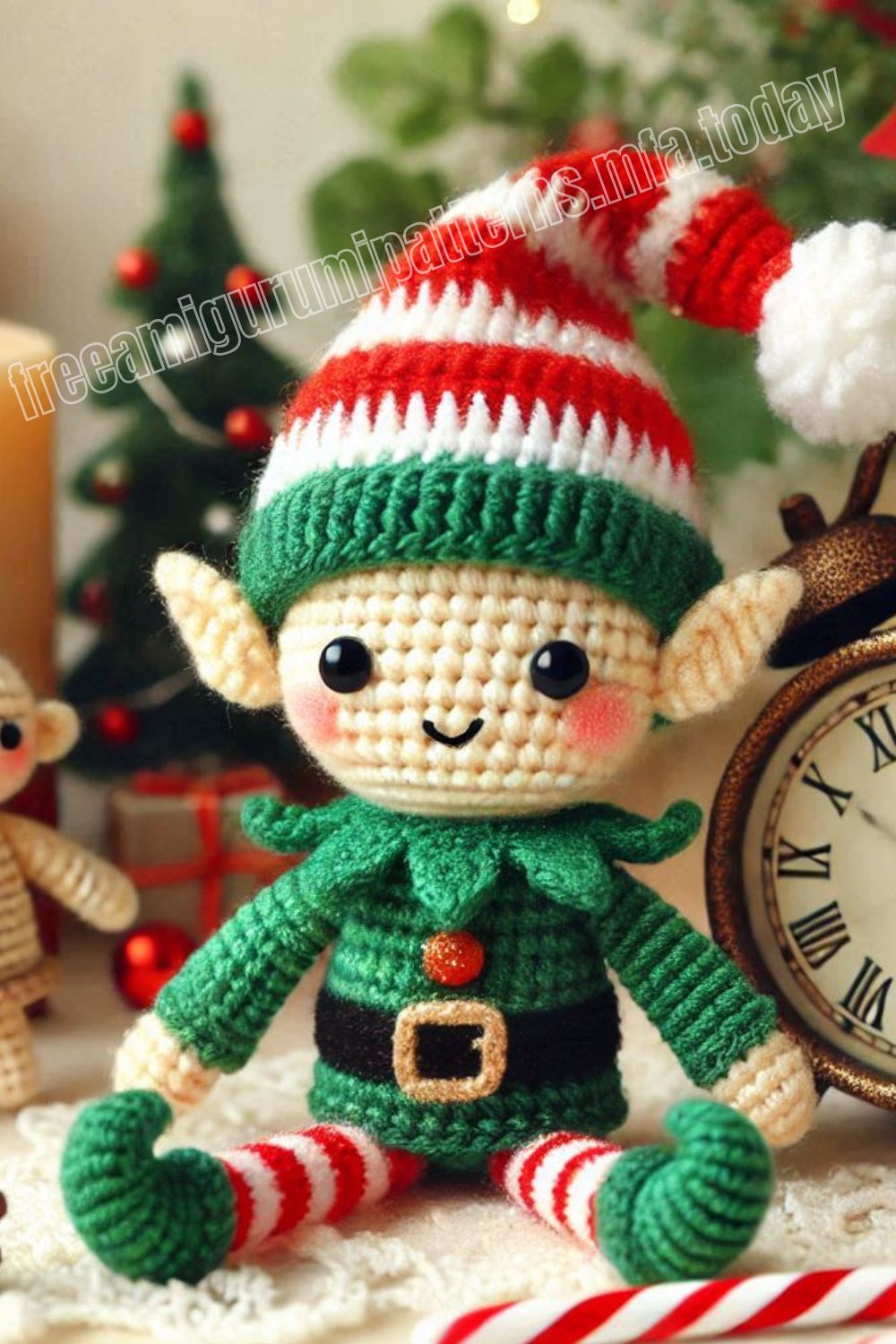 Amigurumi Christmas Elf Dolly Free Pattern-1 – Free Amigurumi Patterns