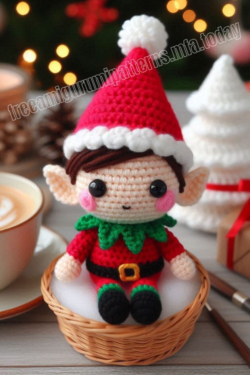 Amigurumi Christmas Elf Dolly Free Pattern-1 – Free Amigurumi Patterns