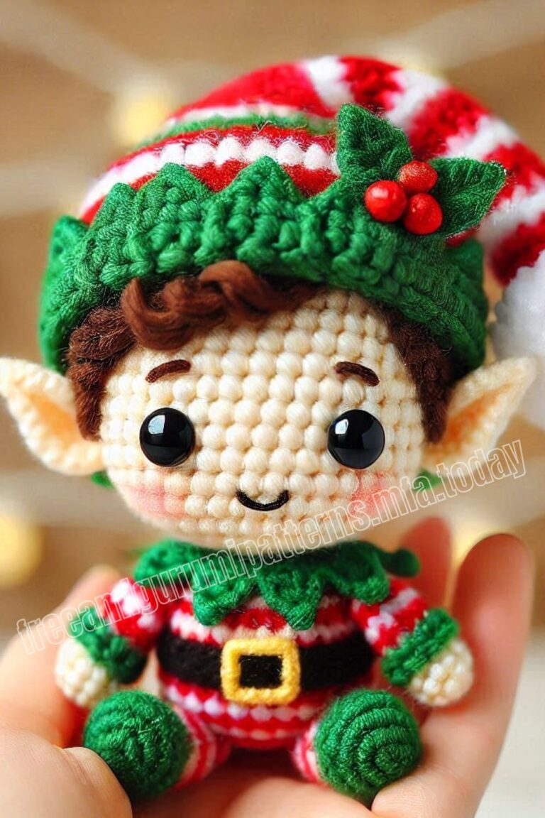 Amigurumi Christmas Elf Dolly Free Pattern-1 – Free Amigurumi Patterns