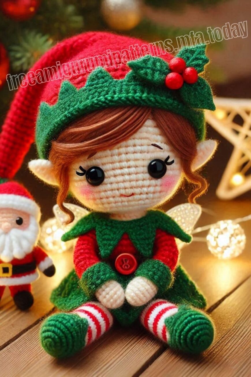 Amigurumi Christmas Elf Girl Doll Free Pattern-1 – Free Amigurumi Patterns