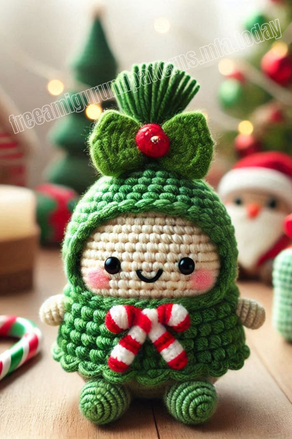 Amigurumi Christmas Pine Tree Free Pattern-1 – Free Amigurumi Patterns
