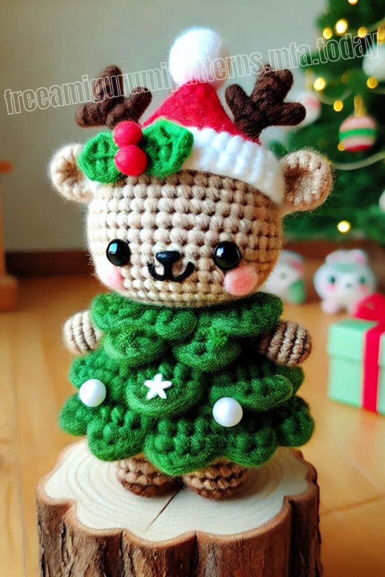 Amigurumi Christmas Pine Tree Free Pattern-1 – Free Amigurumi Patterns
