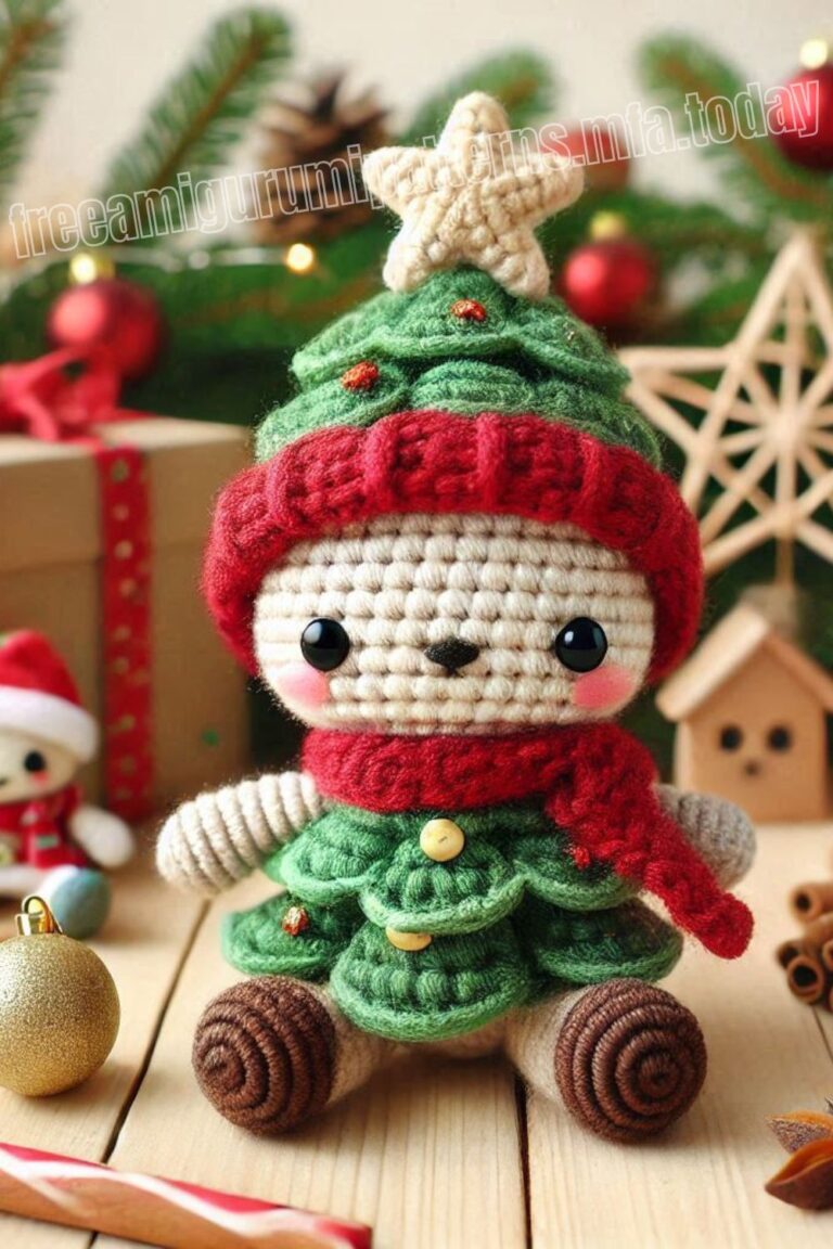 Amigurumi Christmas Pine Tree Free Pattern-2 – Free Amigurumi Patterns