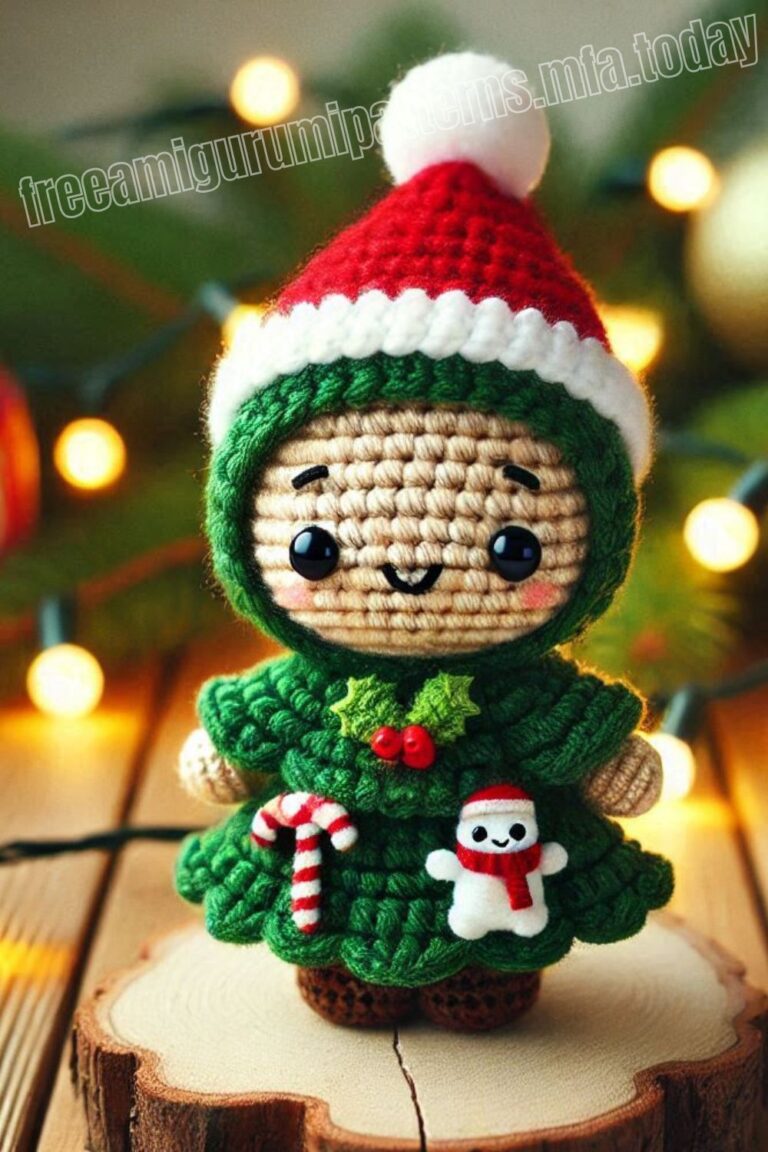 Amigurumi Christmas Pine Tree Free Pattern-2 – Free Amigurumi Patterns