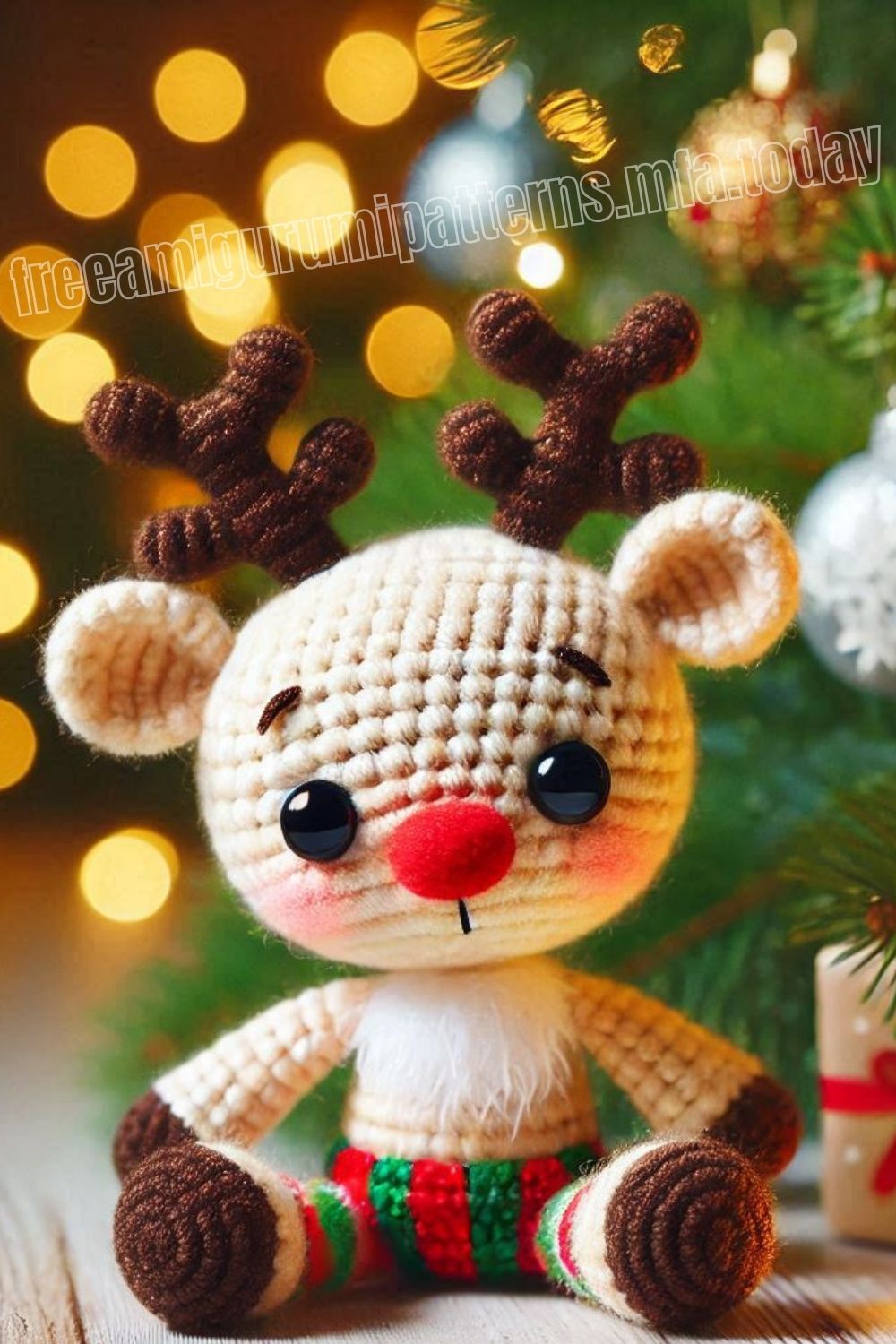 Amigurumi Christmas Reindeer Rusher Free Pattern-1 – Free Amigurumi ...