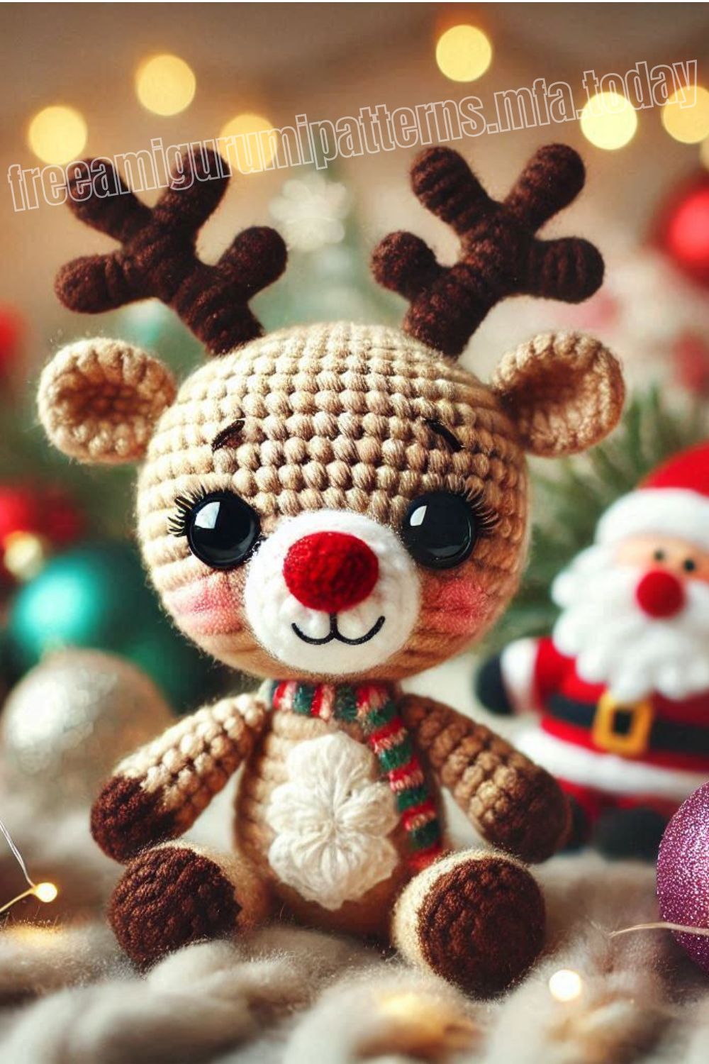 Amigurumi Christmas Reindeer Rusher Free Pattern-1 – Free Amigurumi ...